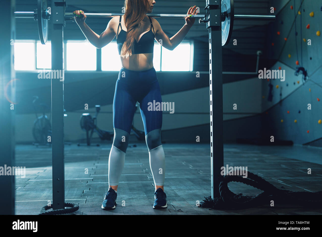 Front squat hi-res stock photography and images - Alamy