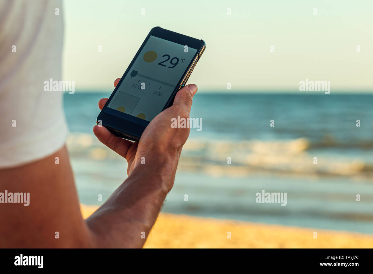 Weather Forecast Background Spanish