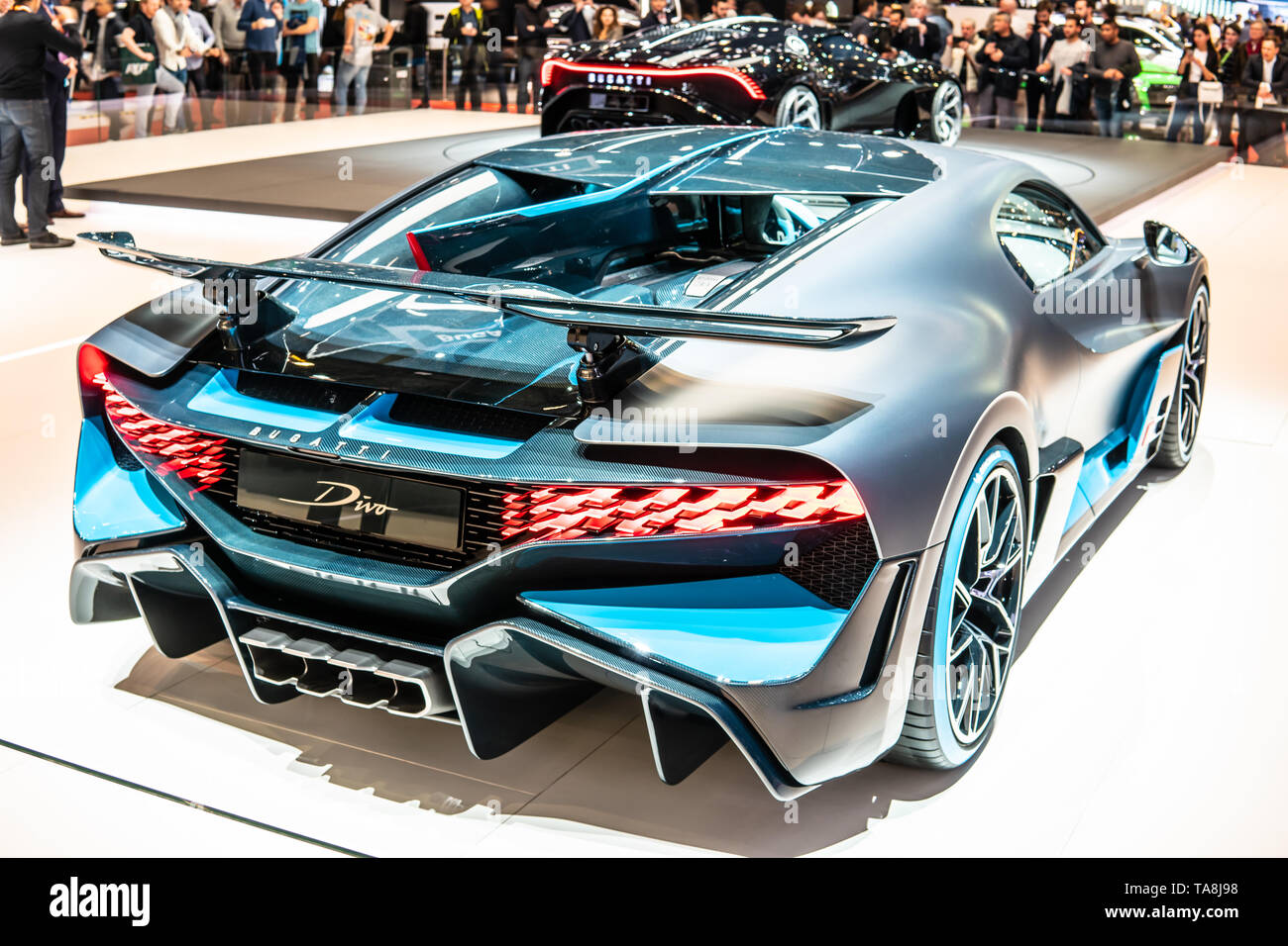 Geneva, Switzerland, March 07, 2019: Bugatti Divo at Geneva ...