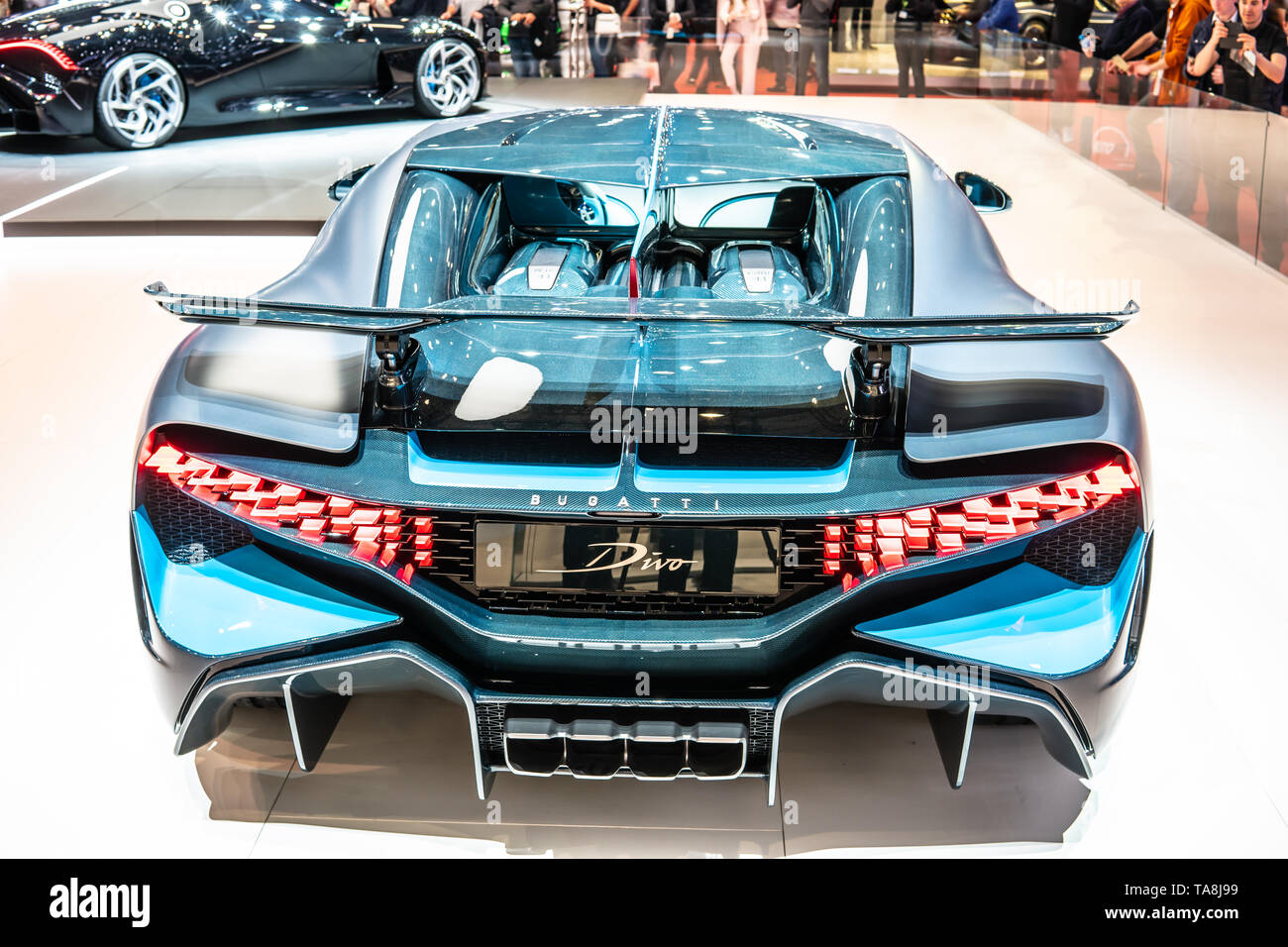 Geneva, Switzerland, March 07, 2019: Bugatti Divo at Geneva ...