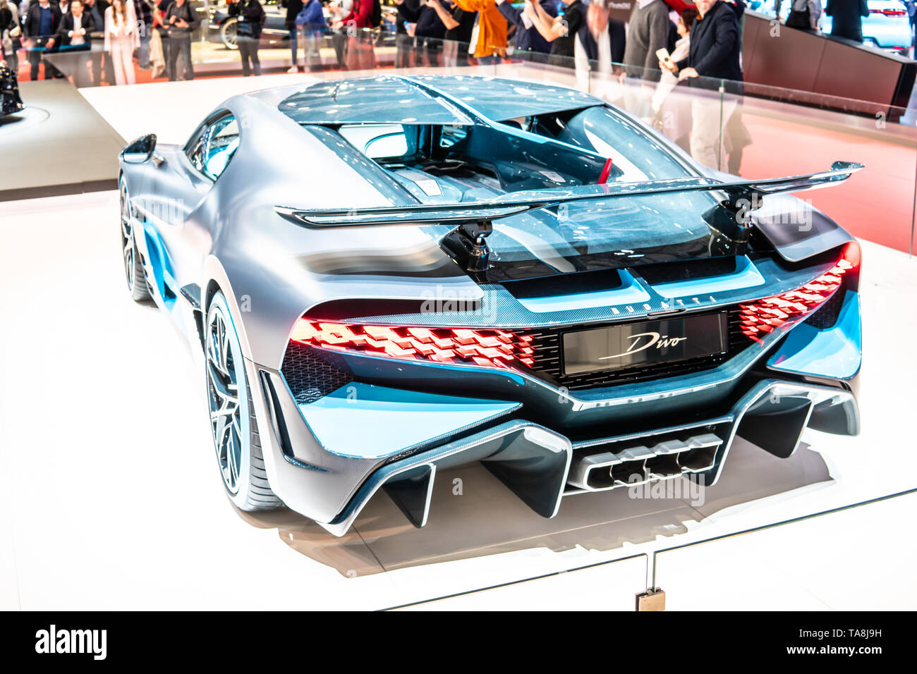 Geneva, Switzerland, March 07, 2019: Bugatti Divo at Geneva ...