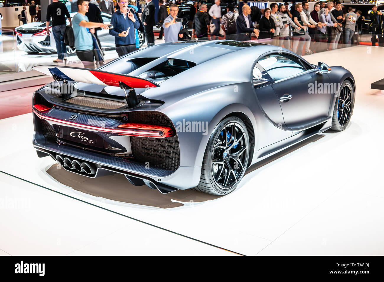 Geneva, Switzerland, March 07, 2019: Bugatti Divo at Geneva ...