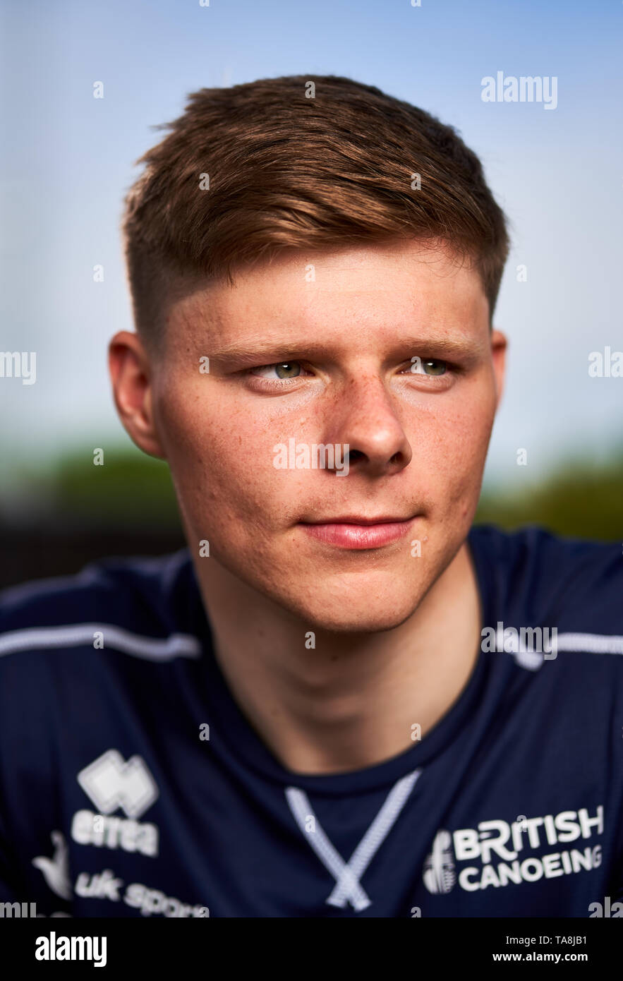 Great Britain's Christopher Bowers poses for a portrait during the ...