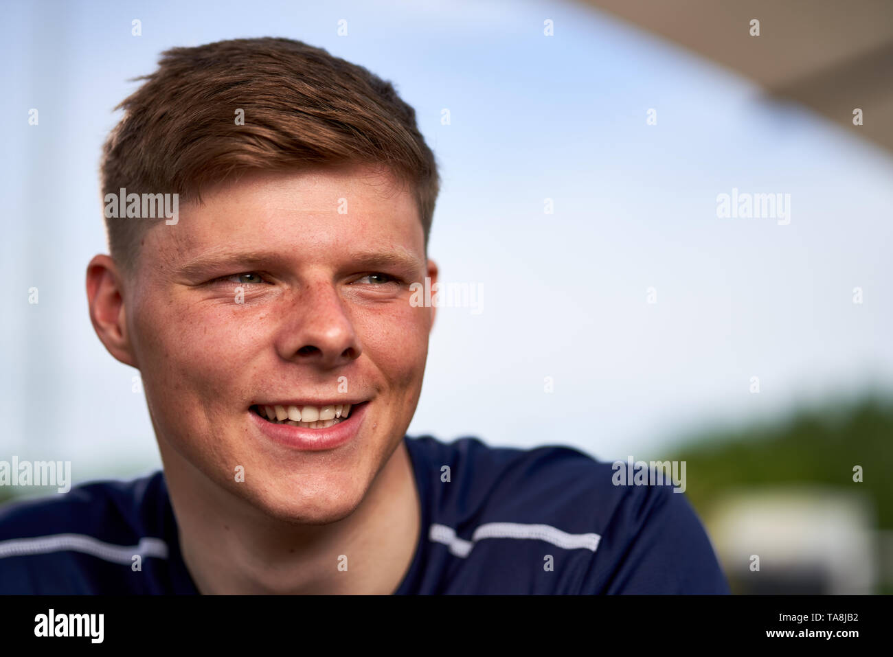 Great Britain's Christopher Bowers poses for a portrait during the ...