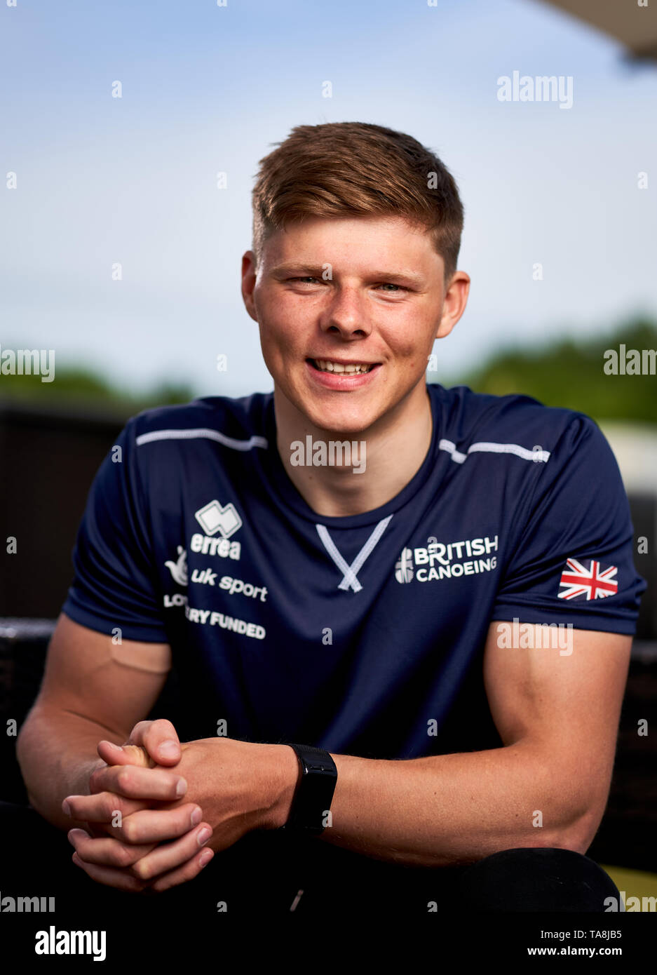 Great Britain's Christopher Bowers poses for a portrait during the ...