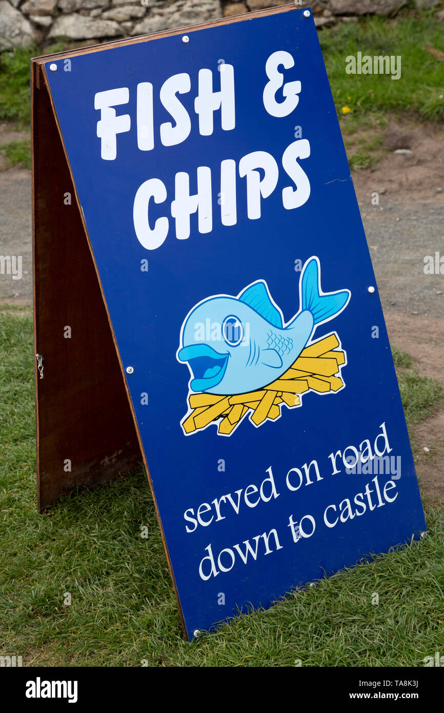 Fish Chips Signage Stock Photos & Fish Chips Signage Stock Images - Alamy