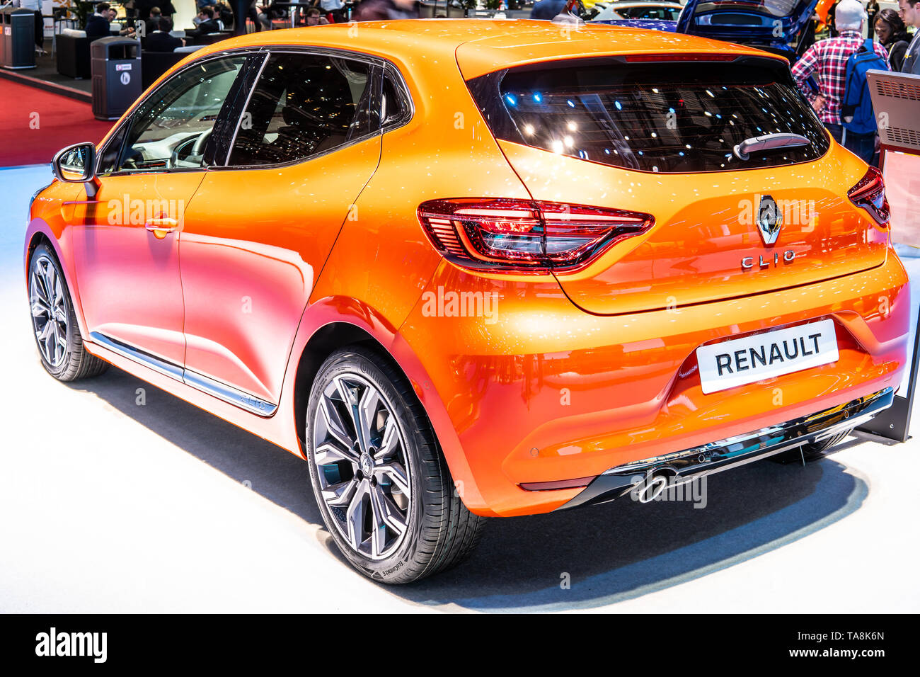 Geneva, Switzerland, March 07, 2019: all-New Renault Clio V at Geneva ...