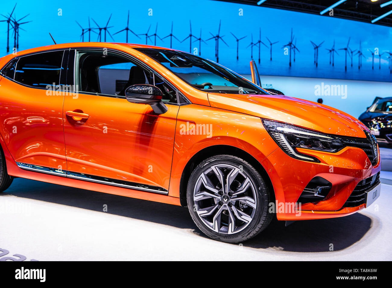 Geneva, Switzerland, March 07, 2019: all-New Renault Clio V at Geneva ...