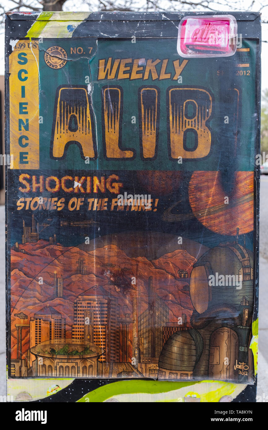 Shocking stories of the future hi-res stock photography and images - Alamy