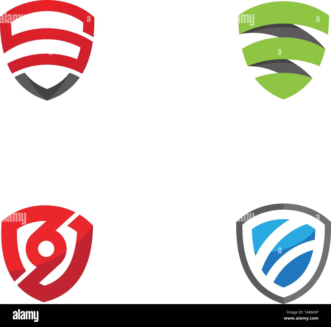 Security service illustration vector Cut Out Stock Images & Pictures ...