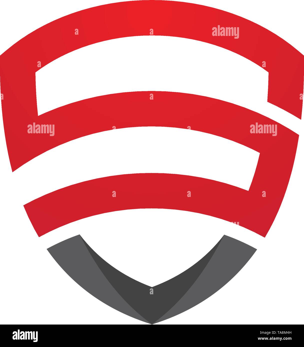 S Letter shield vector illustration design Stock Vector Image & Art - Alamy