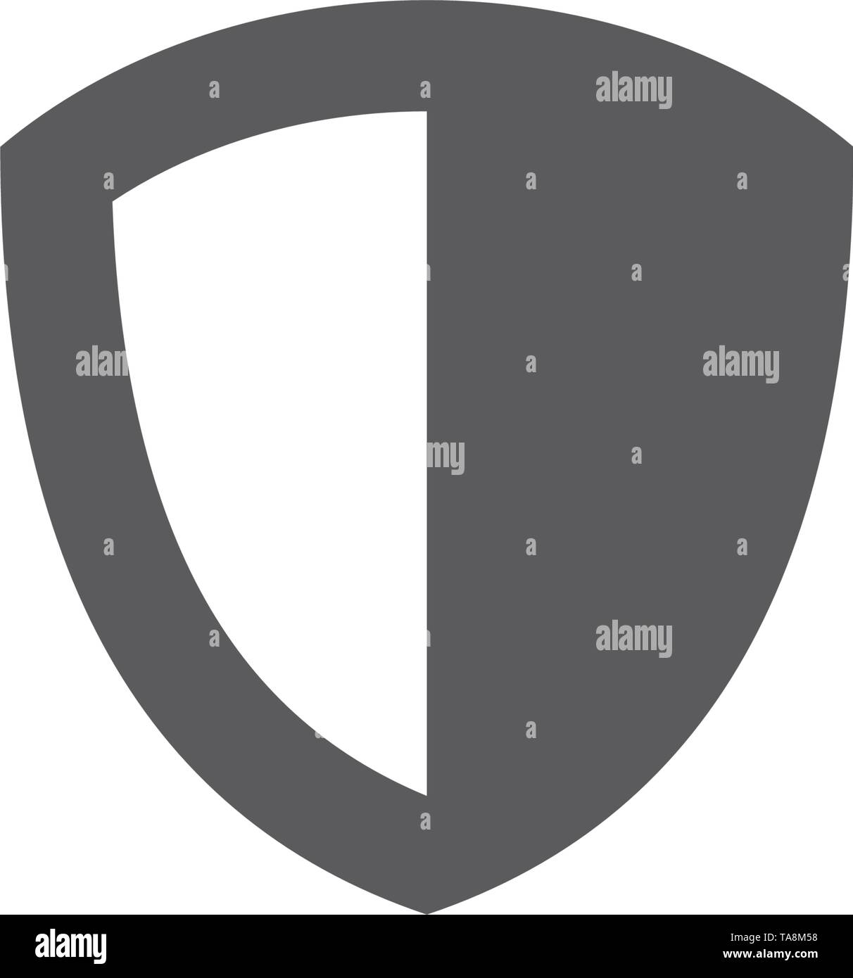 shield vector illustration design template Stock Vector Image & Art - Alamy