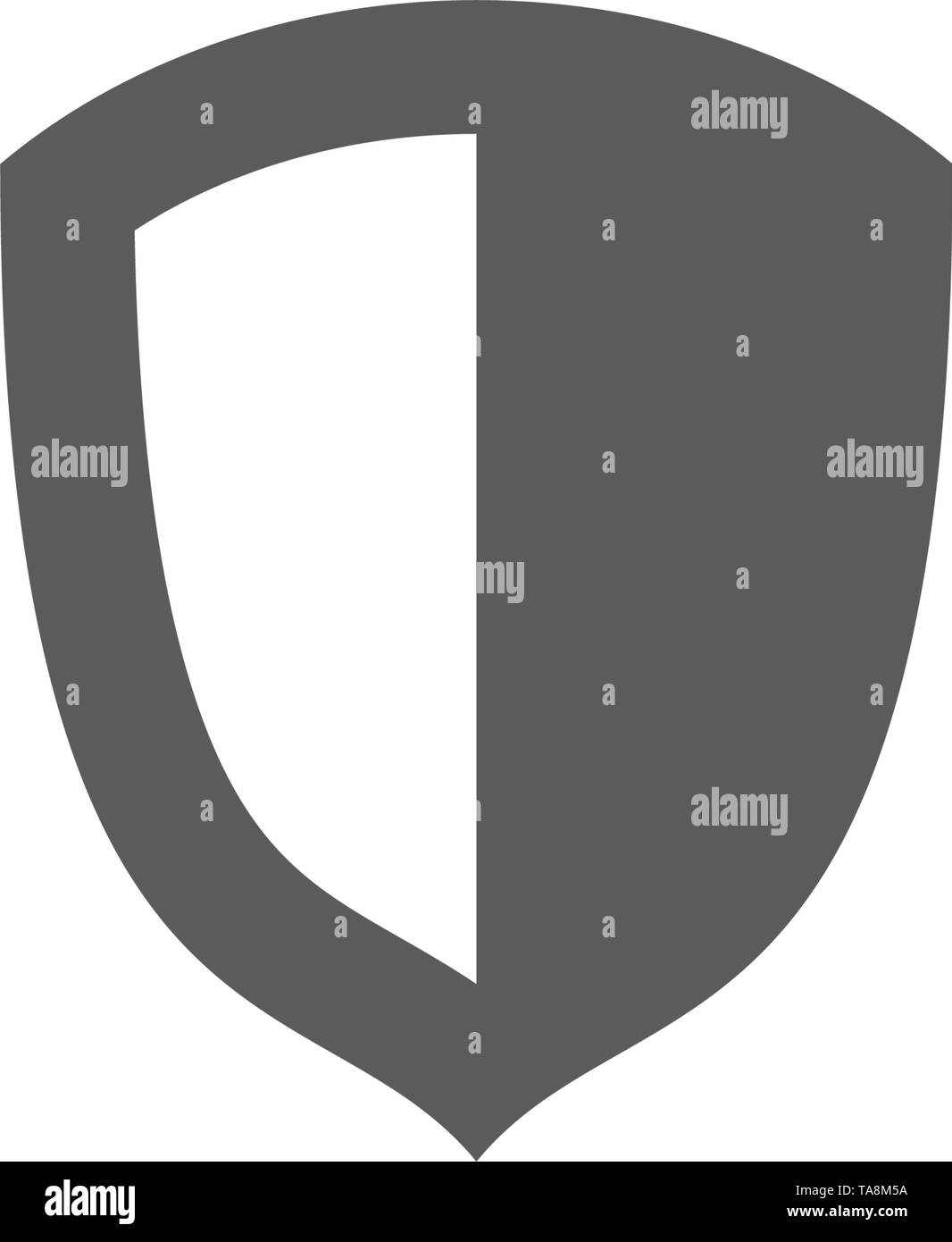 shield vector illustration design template Stock Vector Image & Art - Alamy