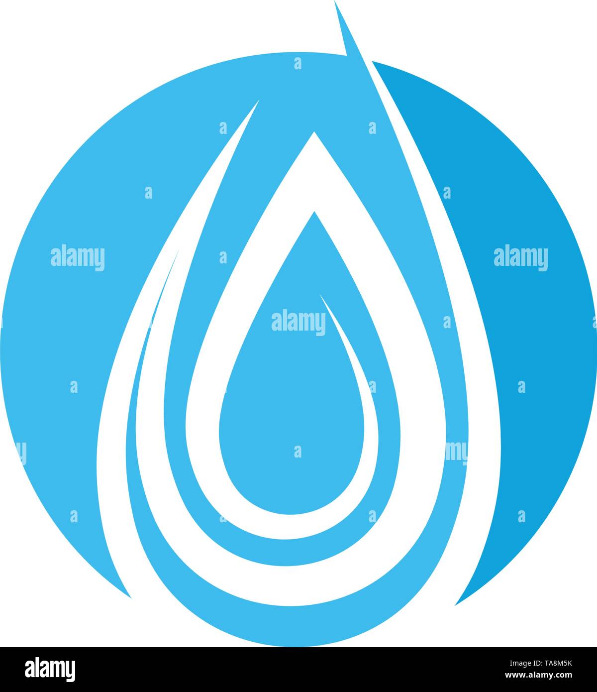 Water drop Logo Template vector illustration design Stock Vector Image ...