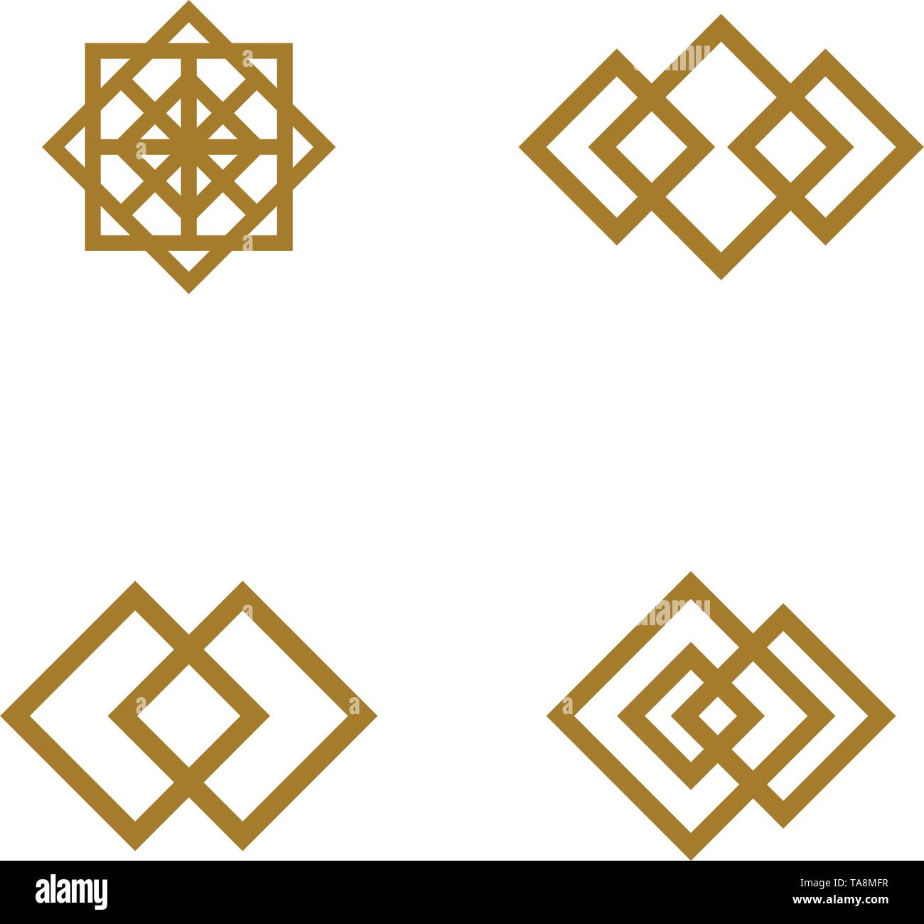 Group square logo Cut Out Stock Images & Pictures - Alamy