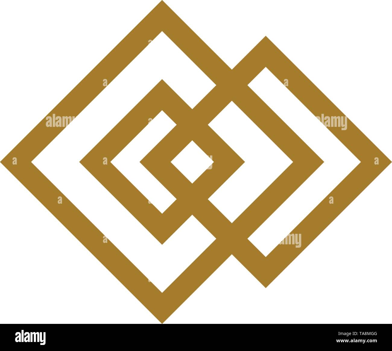 square icon vector illustration design template Stock Vector Image ...