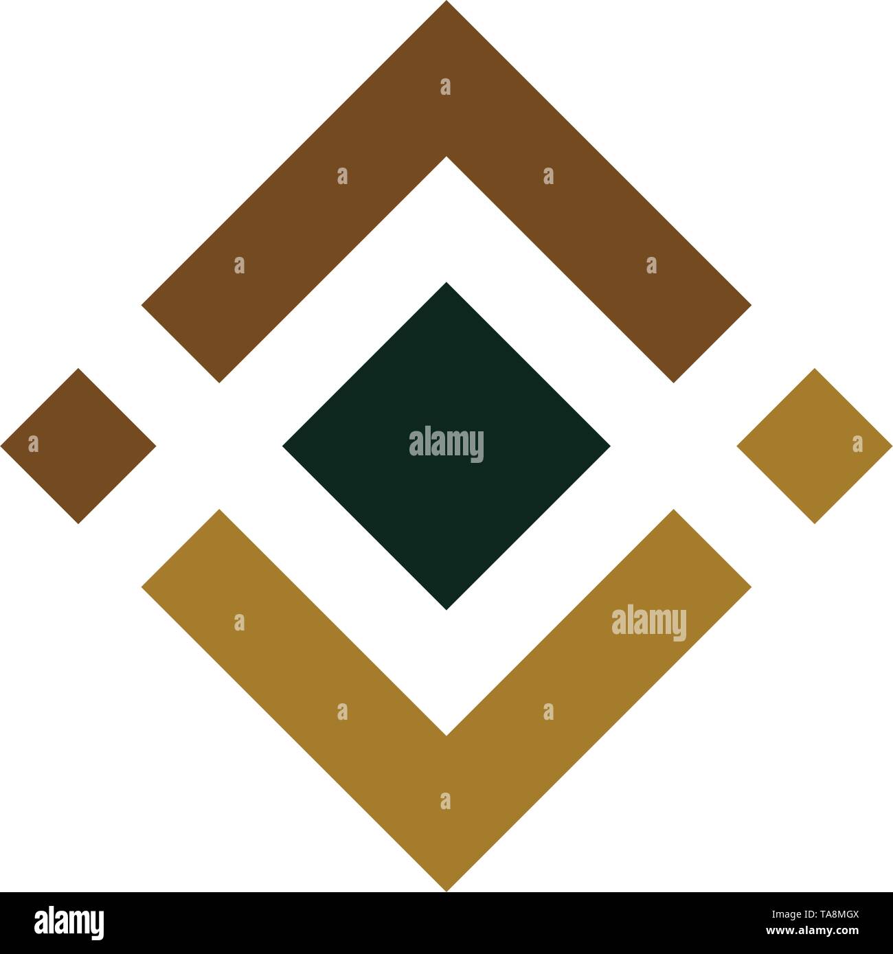 square icon vector illustration design template Stock Vector Image ...