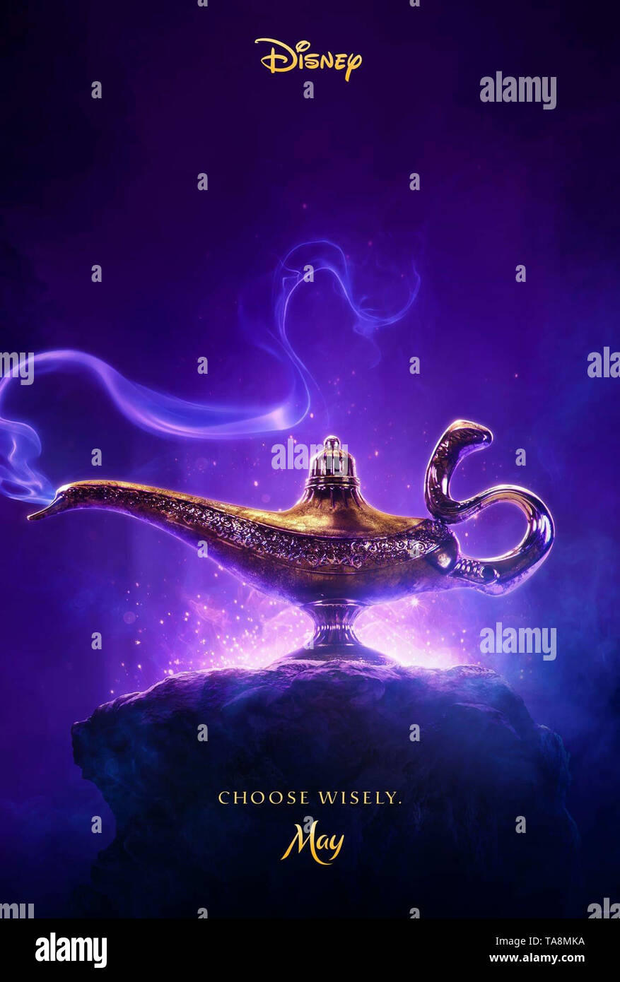 ALADDIN, US teaser poster, 2019. © Walt Disney Studios Motion Pictures ...