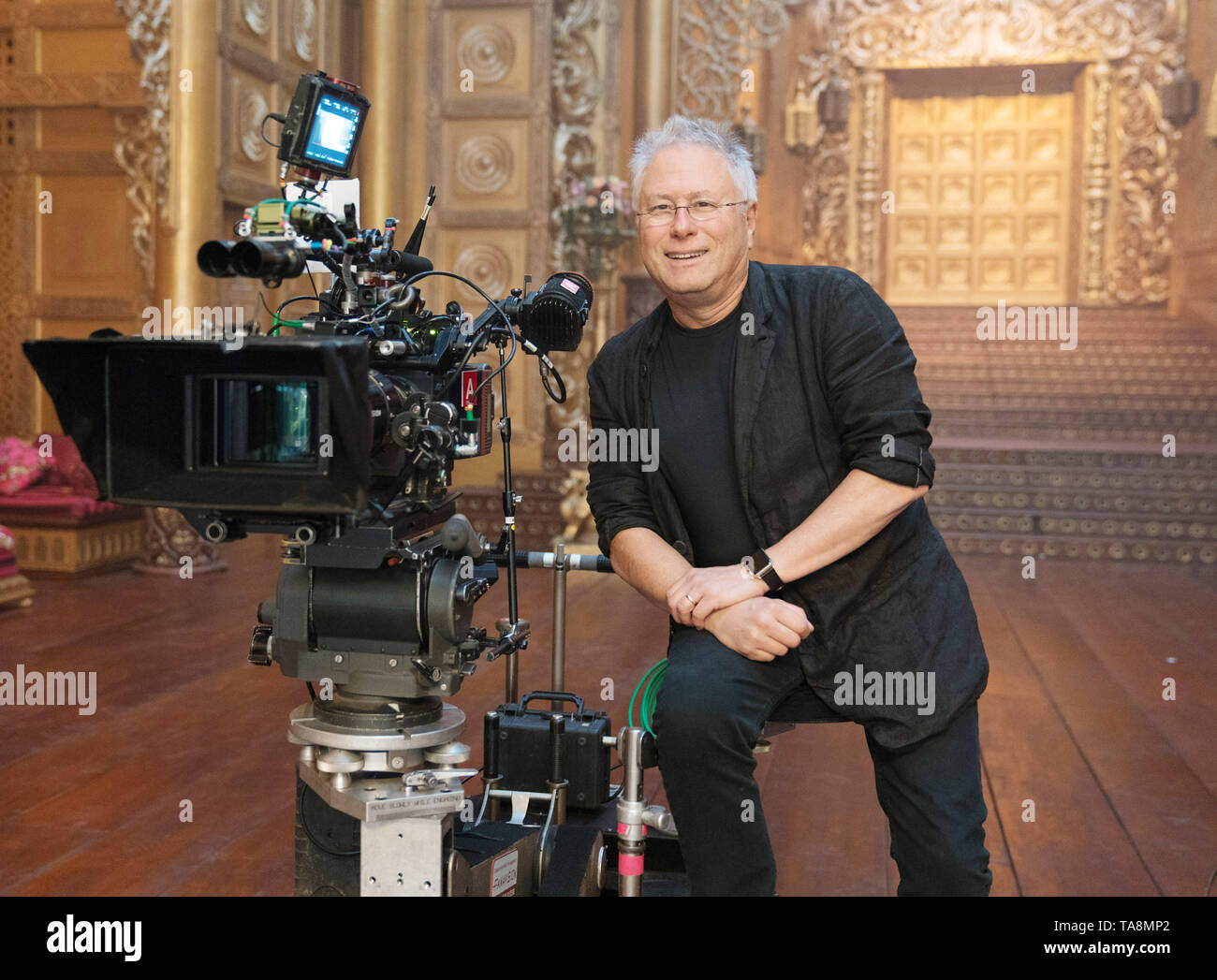 ALADDIN, Alan Menken, on set, 2019. ph: Daniel Smith / © Walt Disney ...
