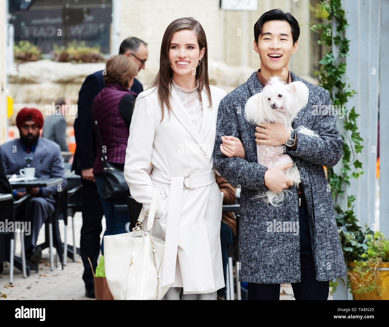 A DOG'S JOURNEY, from left: Daniela Barbosa, Henry Lau, 2019. ph: Joe Lederer / © Universal ...