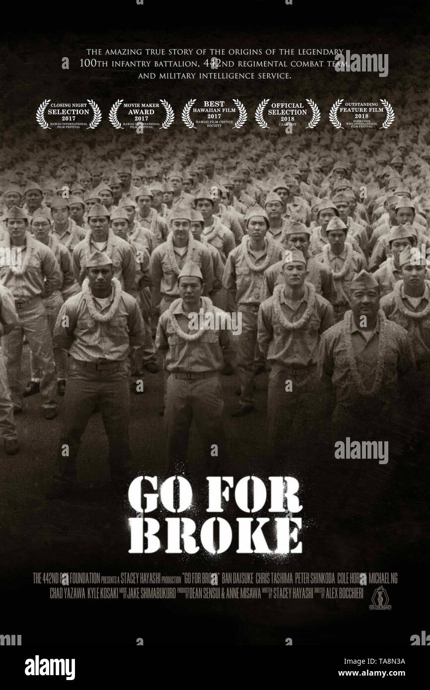 GO FOR BROKE, US poster, 2019. © 442nd RCT Foundation / Courtesy ...