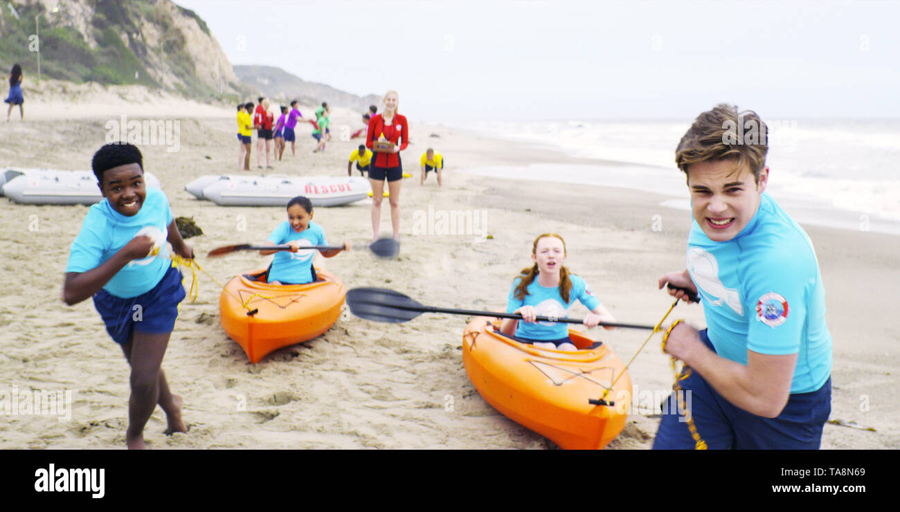 MALIBU RESCUE, (aka MALIBU RESCUE: THE MOVIE), from left; Alkoya ...