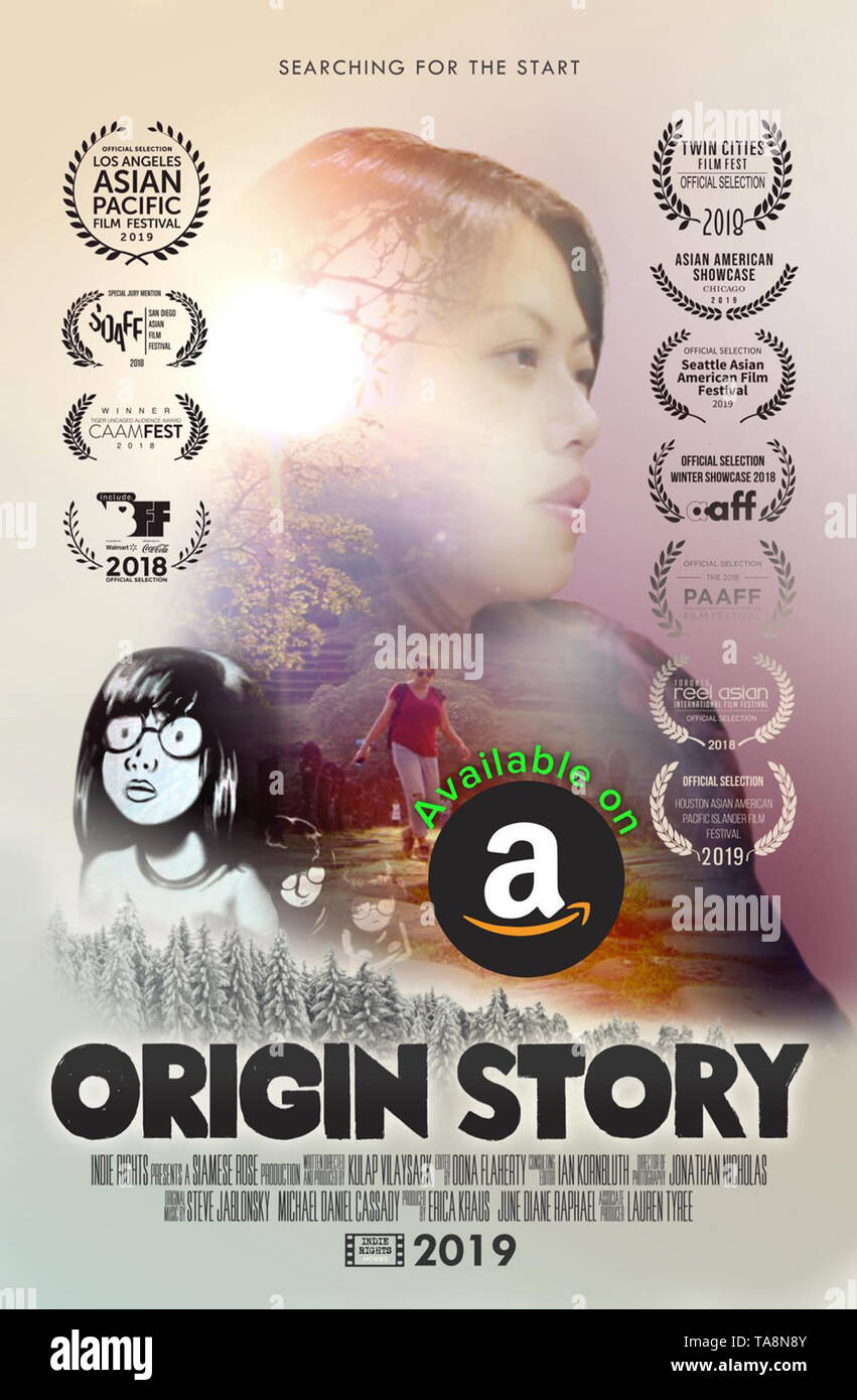ORIGIN STORY, US poster, Kulap Vilaysack, 2018. © Indie Rights ...