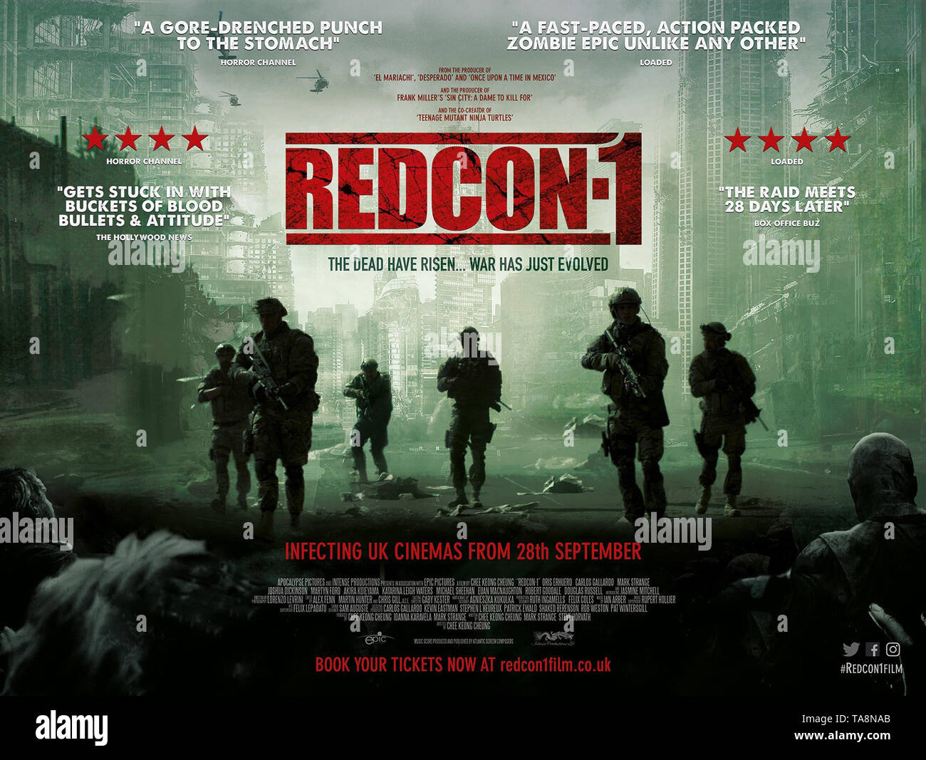 REDCON-1, British poster, 2018. © Epic Pictures / courtesy Everett ...