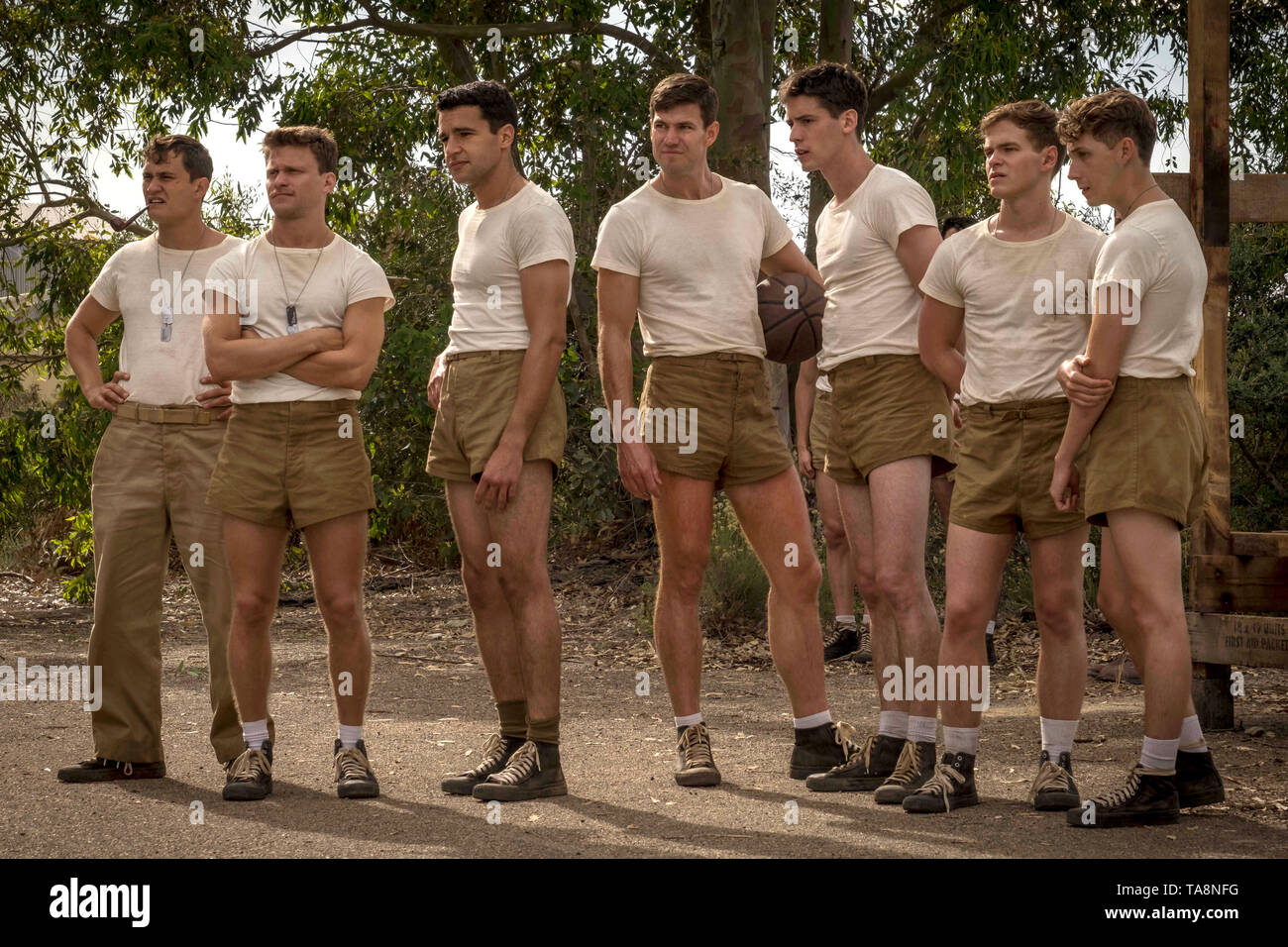 CATCH-22, left to right: Rafi Gavron, Jon Rudnitsky, Christopher Abbott ...