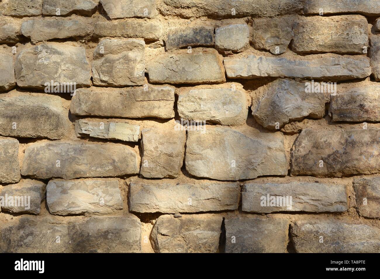 old historic stone wall Stock Photo - Alamy