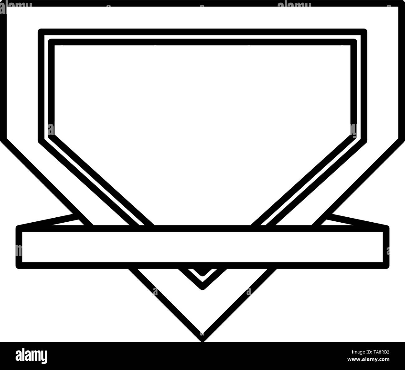Shield Template Vector