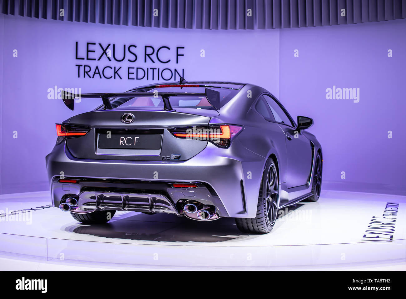Geneva, Switzerland, March 06, 2019 LEXUS RC F Track Edition ENGINEERED ...