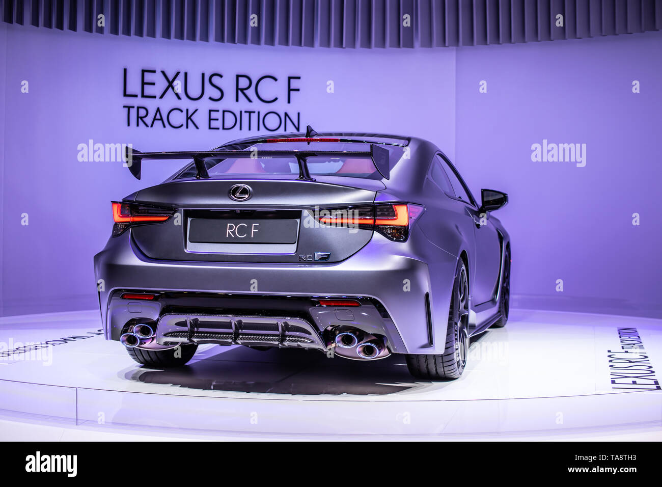 Geneva, Switzerland, March 06, 2019 LEXUS RC F Track Edition ENGINEERED ...