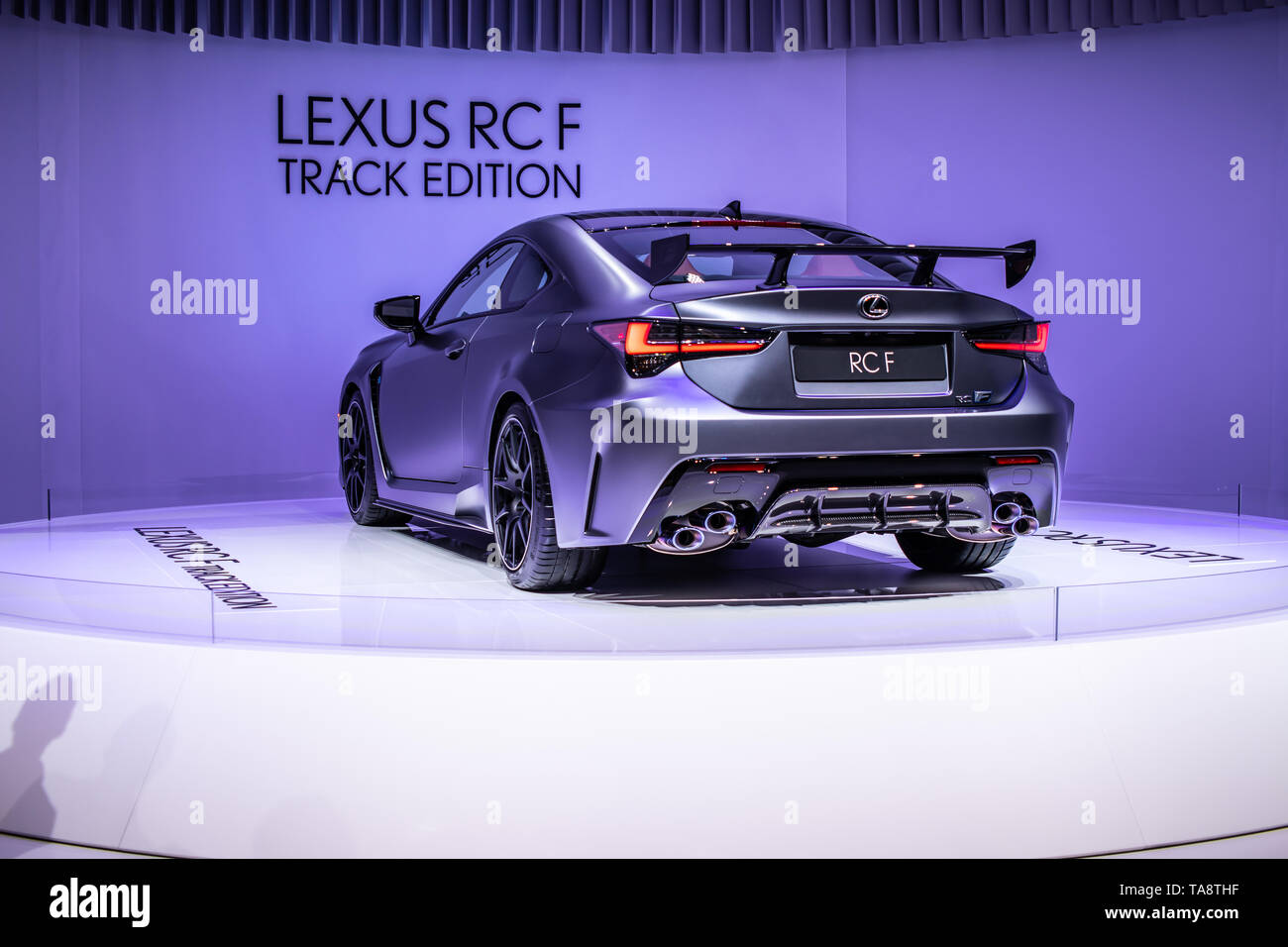 Geneva, Switzerland, March 06, 2019 LEXUS RC F Track Edition ENGINEERED ...