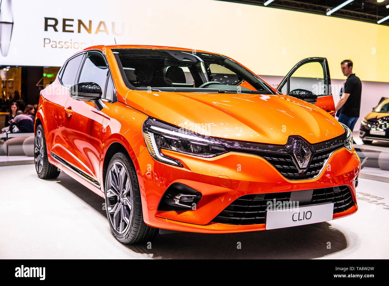 Geneva, Switzerland, March 07, 2019: all-New Renault Clio V at Geneva ...