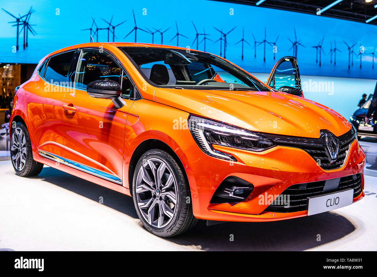 Geneva, Switzerland, March 07, 2019: all-New Renault Clio V at Geneva ...