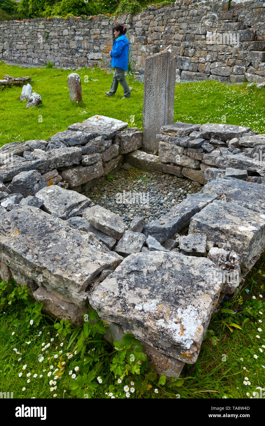Seven Churches. Inishmore Island, Aran Islands, Galway County, West ...