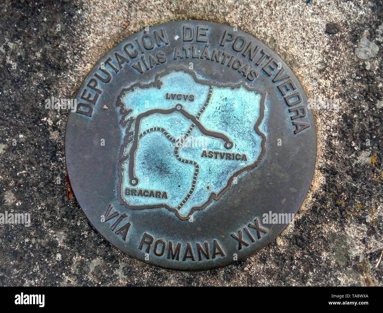 Vía romana hi-res stock photography and images - Alamy