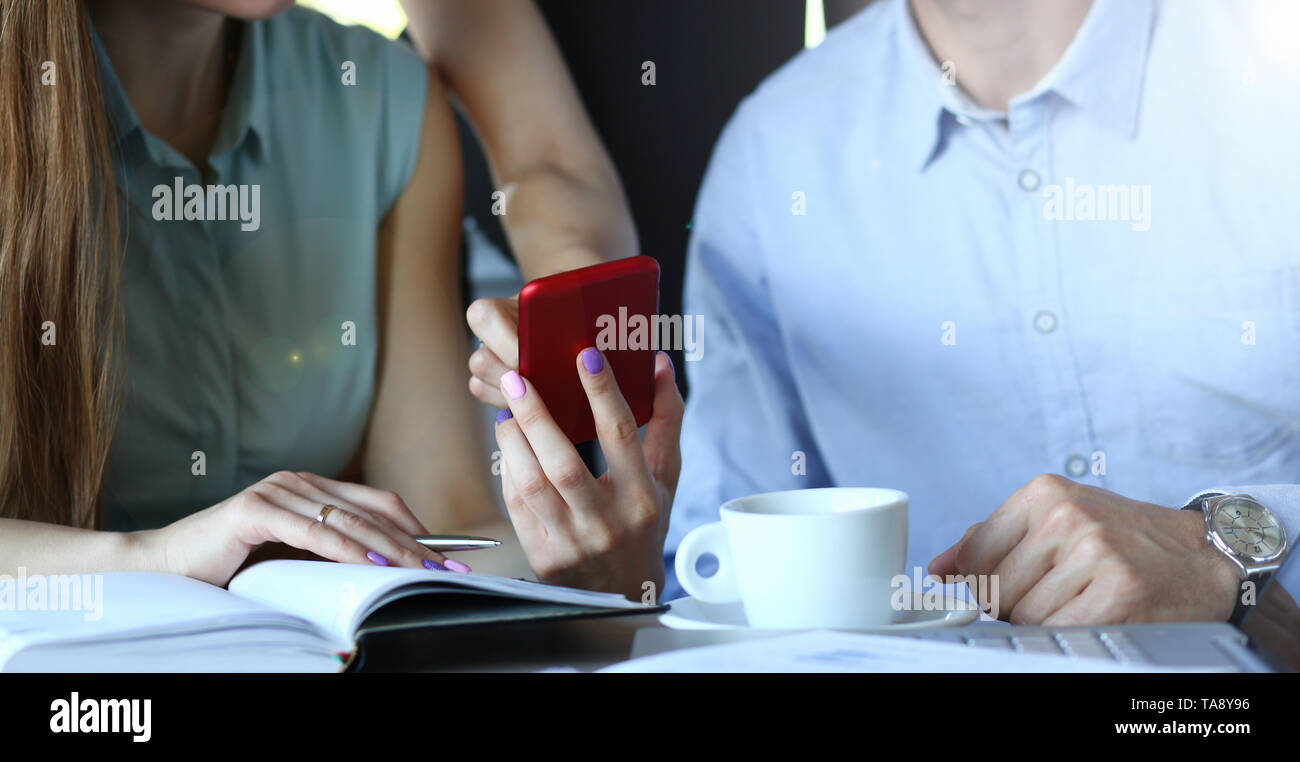 Business partners negotiating at biz dinner Stock Photo - Alamy