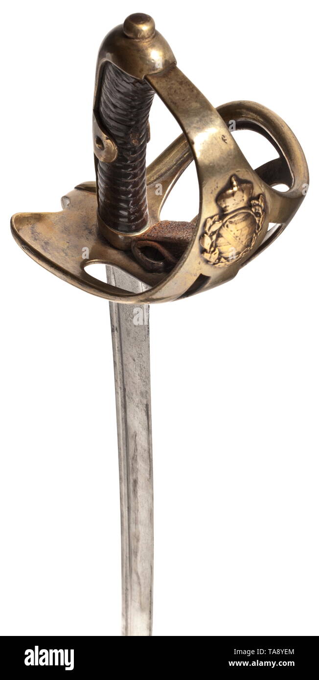 A sabre M 1867 for enlisted men of the Guards Cavalry Regiment Slightly ...