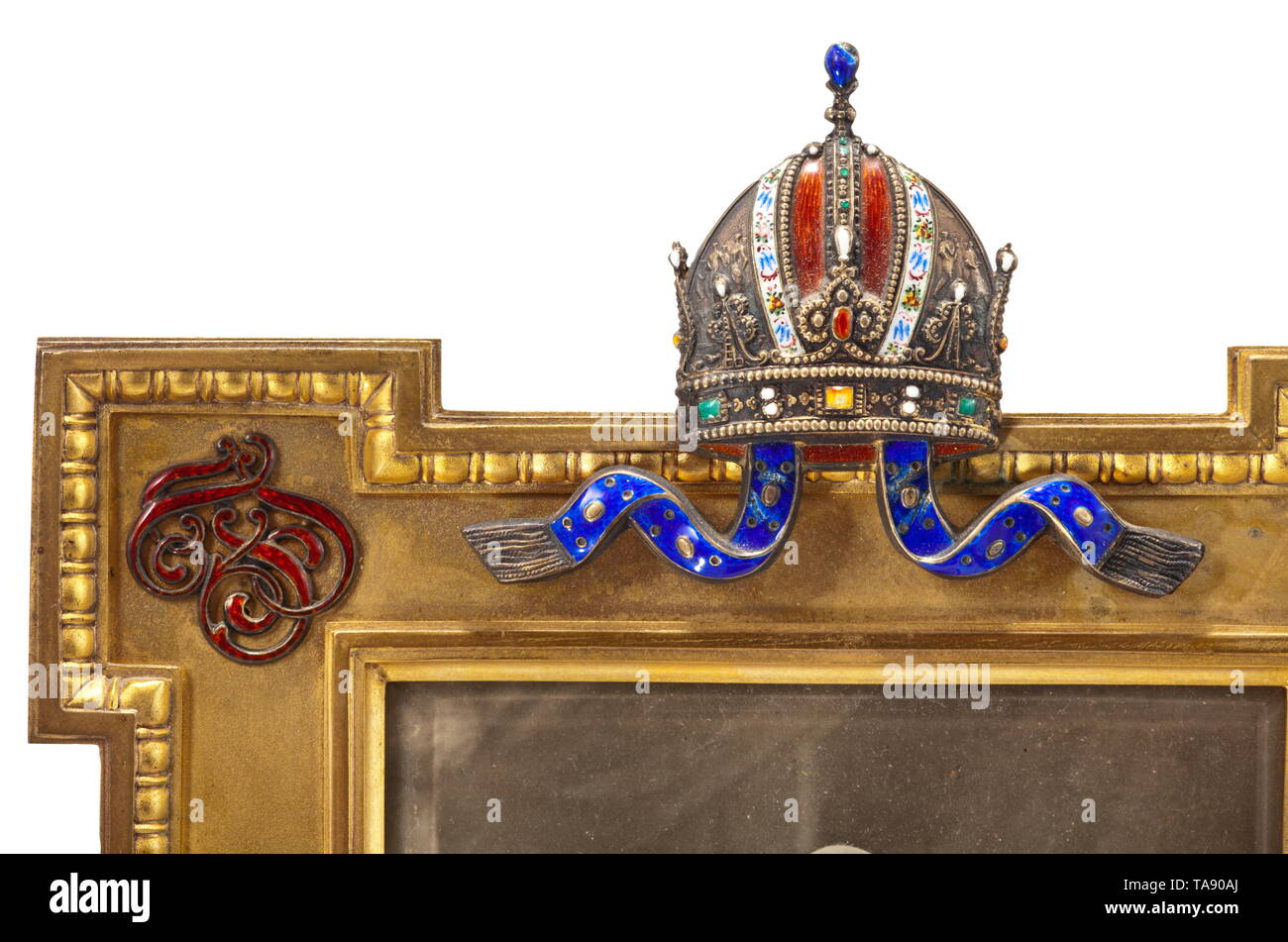 Emperor Franz Joseph I - a splendid presentation frame Photograph of ...