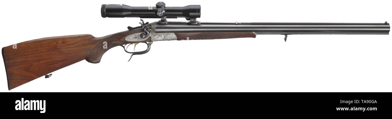 LONG ARMS, MODERN HUNTING WEAPONS, double action drilling combination ...