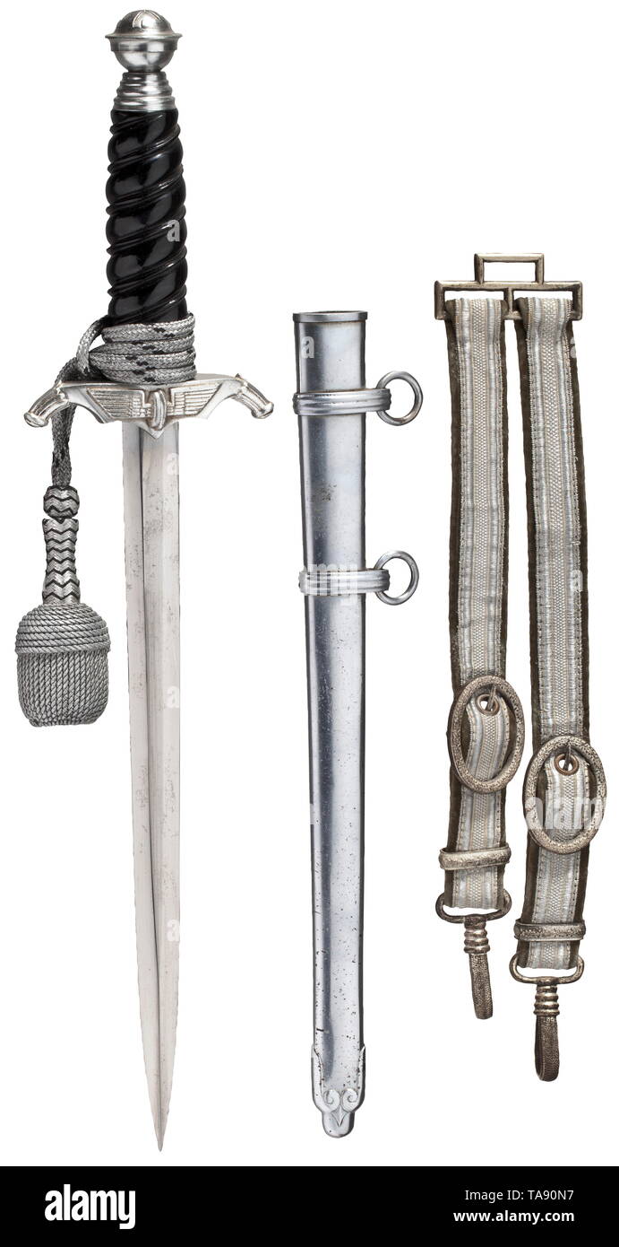 A dagger M 38 for leaders of the Railway Protection with hanger and ...