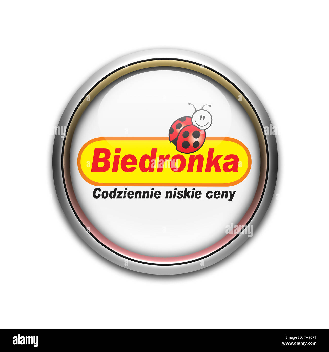 Logo biedronka logo Cut Out Stock Images & Pictures - Alamy