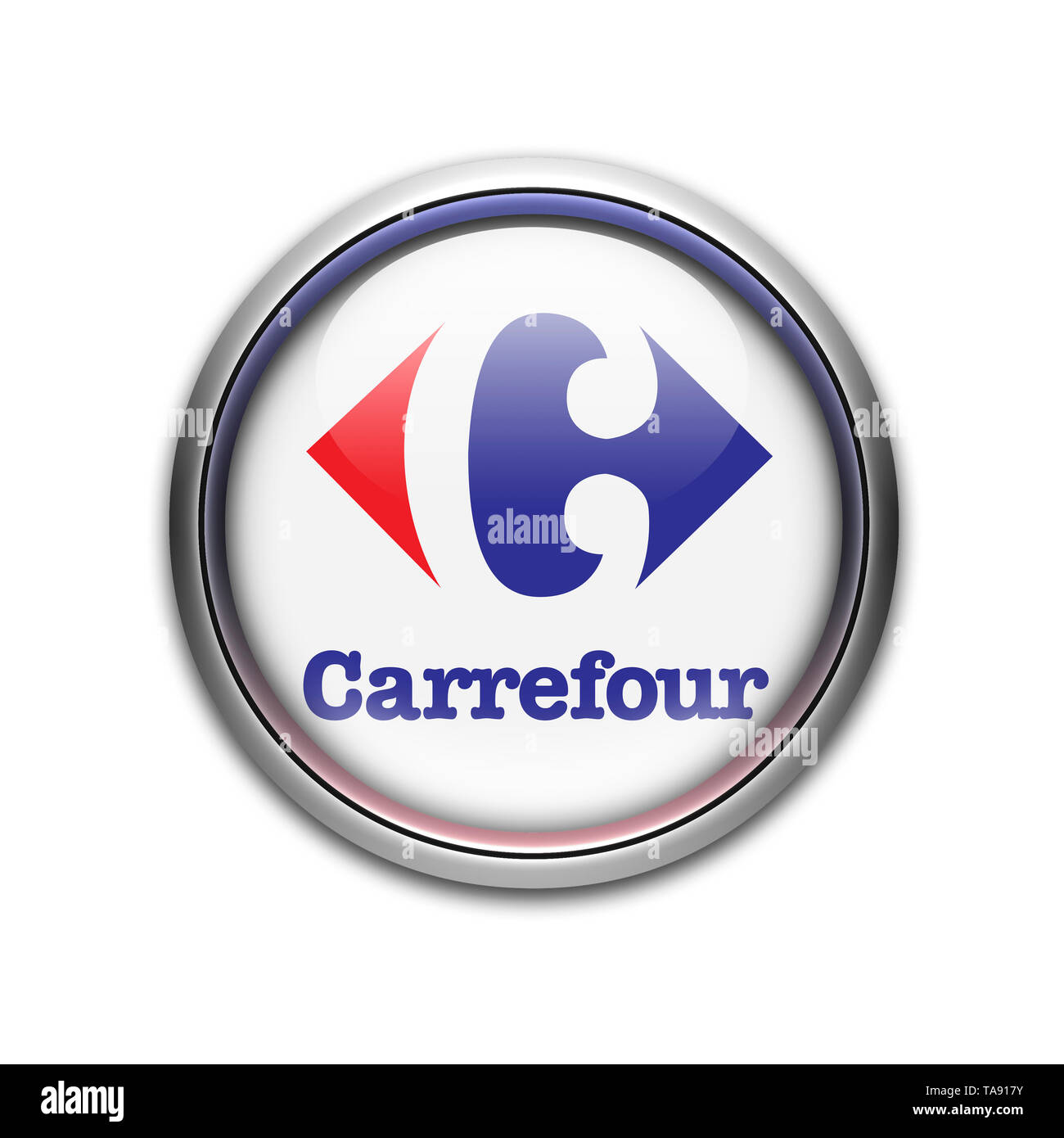 Carrefour Cut Out Stock Images & Pictures - Alamy