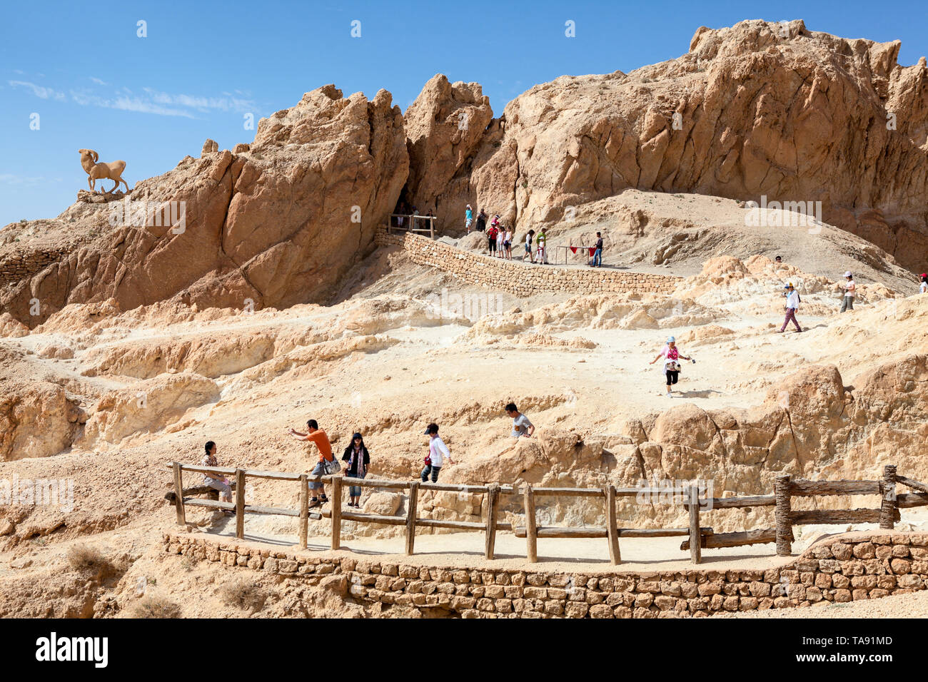 The Chebika oasis in Tozeur, Tunisia, Africa Stock Photo - Alamy