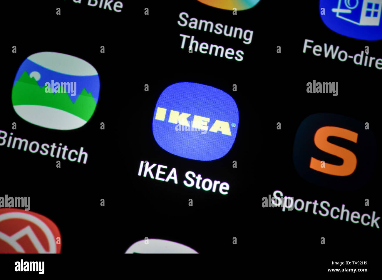 Smartphone, display, ext., Ikea, Display, App Stock Photo - Alamy Smartphone, display, ext., Ikea, Display, App Stock Photo - Alamy