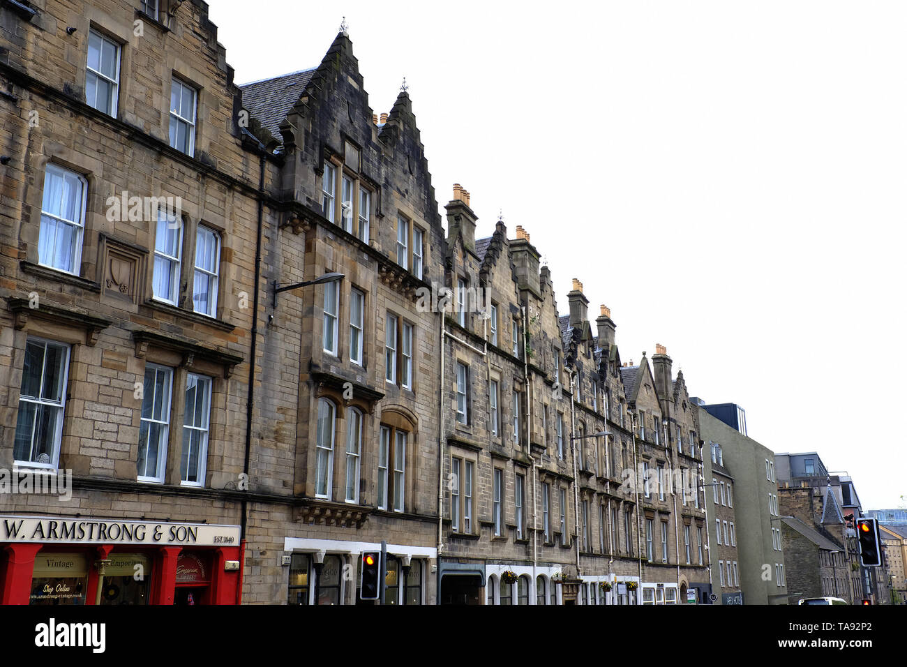 Edinburgh, buildings Scotland May 8th - 19th. Trip across Scotland Foto ...