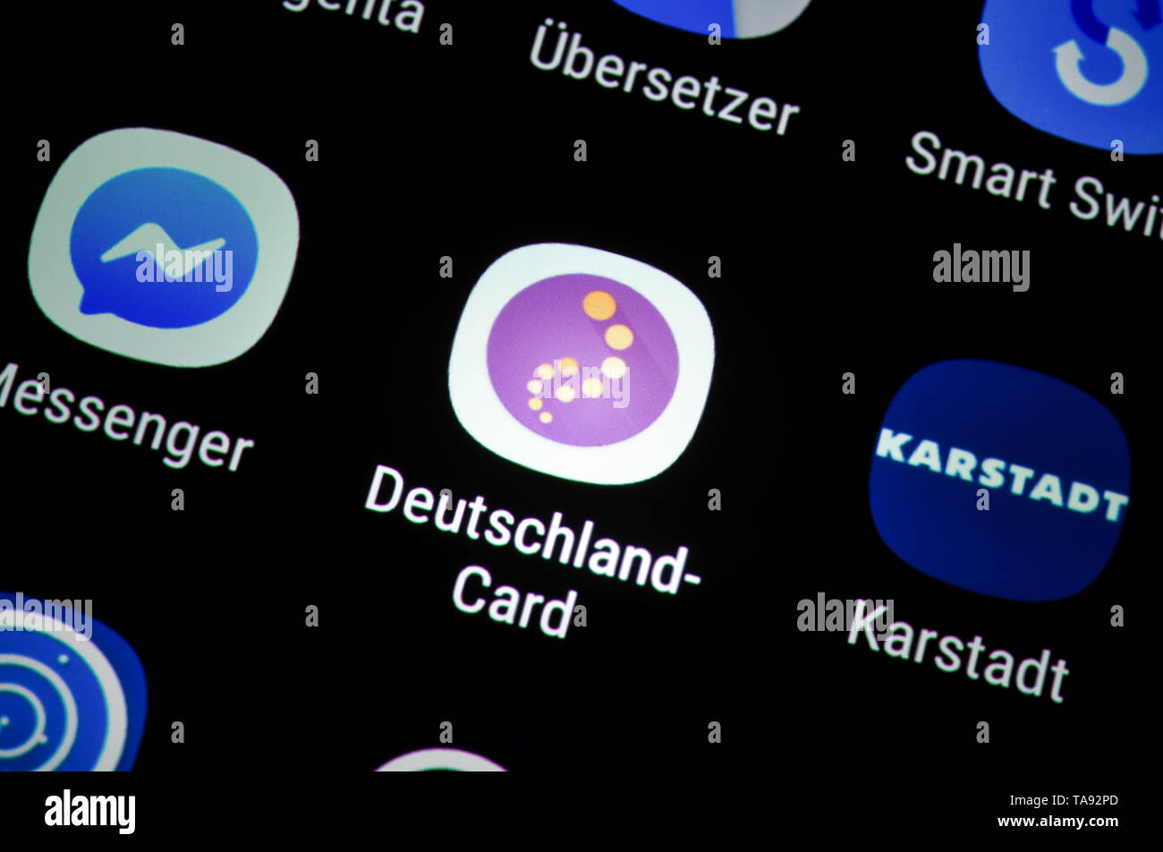 Deutschland card hi-res stock photography and images - Alamy