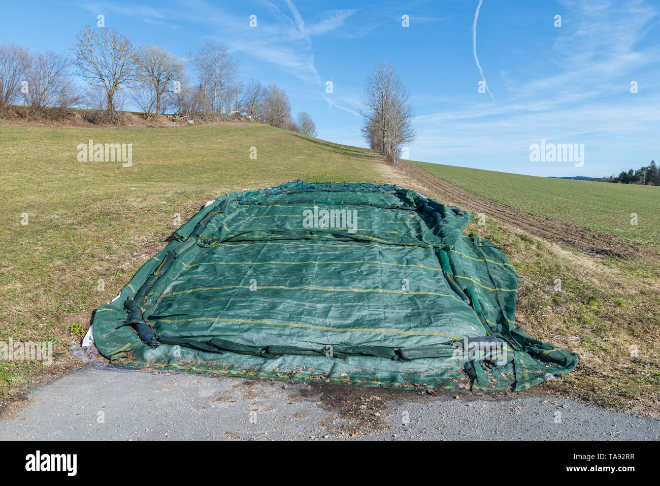 Covered silo silage in hi-res stock photography and images - Alamy